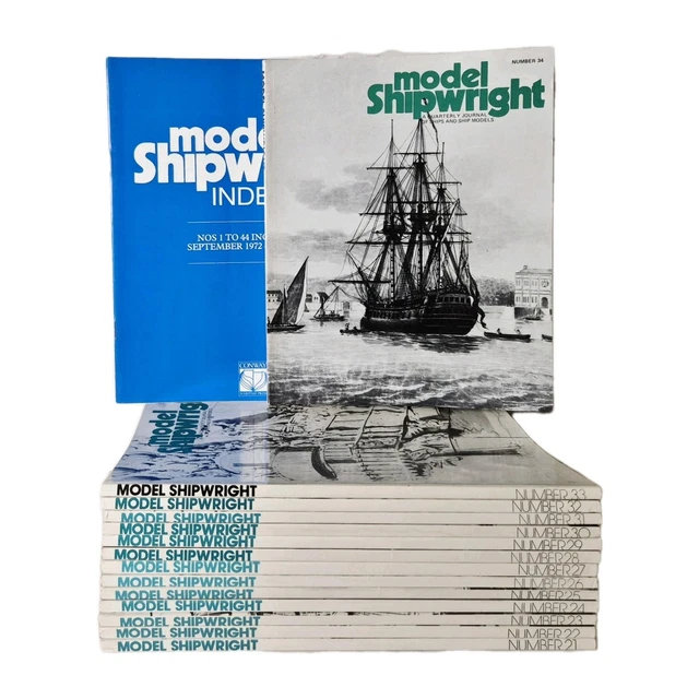 MODEL SHIPWRIGHT X 15 Issues Bundle Joblot Modeller Droughts £32.99 ...