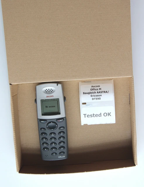 ASCOM OFFICE M wie AASTRA Ericsson DT590 DECT Handset EUR 78,00 ...