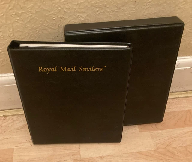 ROYAL MAIL SMILERS album complete with slipcase with pages 1 to 20 ...