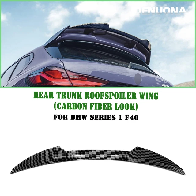 REAR TRUNK ROOF Spoiler Lip Wing Bodykit Fit For BMW 1 Series F40 ...