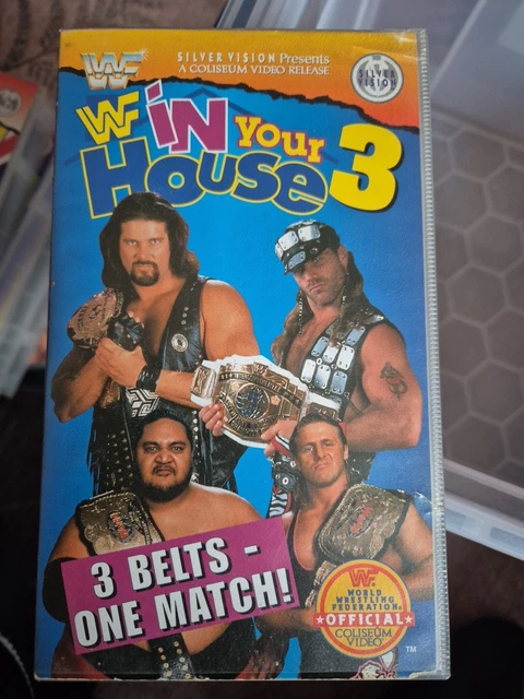 WWF - IN Your House 3 (VHS) SEE DESCRIPTION £5.92 - PicClick UK