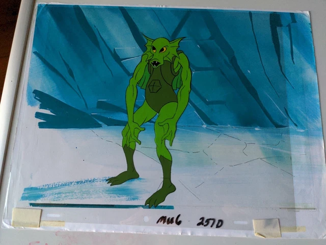 HE-MAN ANIMATION CEL vintage PP MOTU cartoon production art Background ...