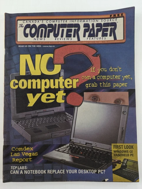 VINTAGE MAGAZINE COMPUTER Paper Computer Info Resource January 1997 £10 ...
