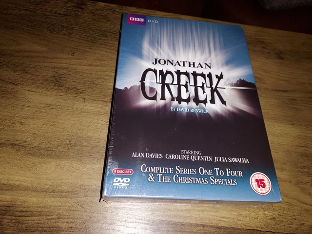 JONATHAN CREEK COMPLETE Series 1 - 4 & The Christmas Specials new ...