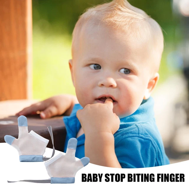 STOP THUMB SUCKING for Kids 1 Pair Bite-Resistant Thumb Sucking Guard ...