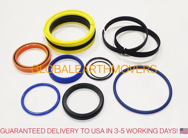 JCB BACKHOE- HYDRAULIQUE RAM Cyl Kit D'Étanchéité 60MM Tige X 100MM ...