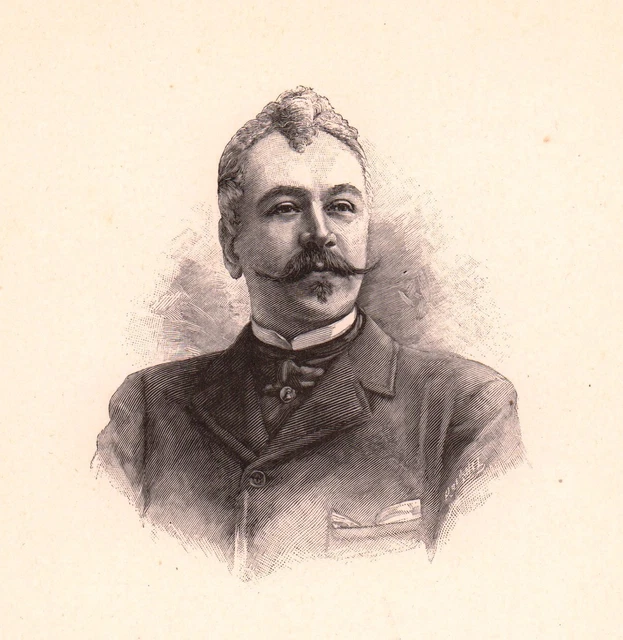 PORTRAIT XIXE RENÉ Maizeroy Baron René Jean Toussaint Metz Moselle ...