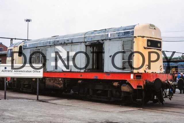 UK DIESEL TRAIN Railway Photograph Of Class 20 20215 Loco. (Rm20-382) £ ...