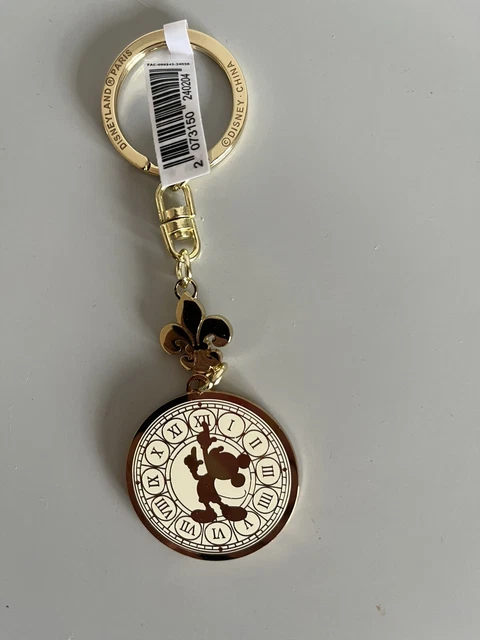 BRAND NEW DISNEYLAND Paris Disneyland hotel keychain Keyring, Mickey ...