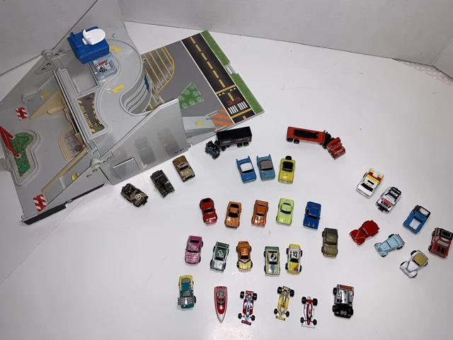 MICRO MACHINES LOT Galoob Porsche Semi Truck Boat Army Battery CITY ...
