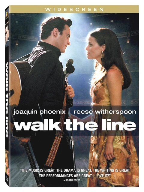 WALK THE LINE (DVD) Joaquin Phoenix Reese Witherspoon Ginnifer Goodwin ...