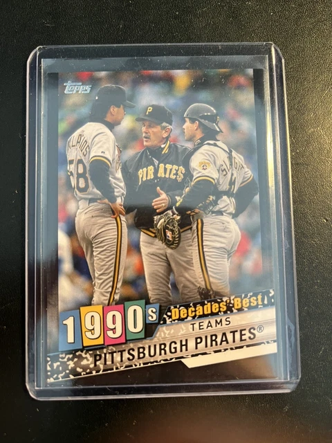 2020 TOPPS BASEBALL Pittsburgh Pirates 1990s parallel card /299 EUR 2 ...