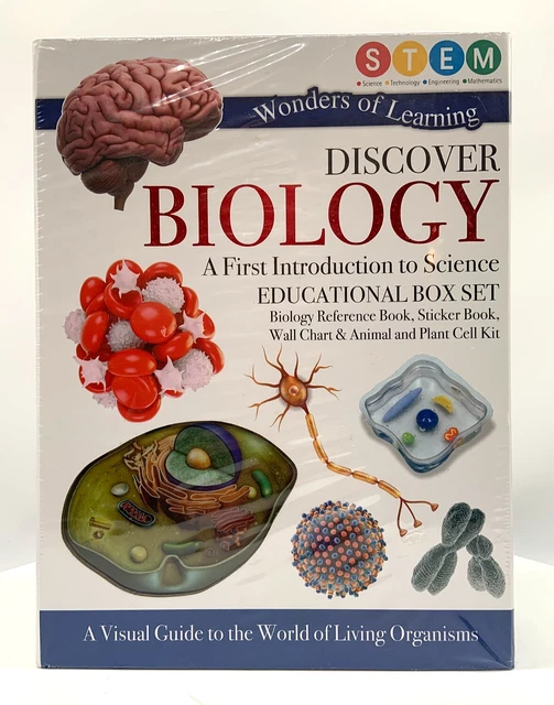 DISCOVER BIOLOGY WONDERS of Learning Educational Box Set Intro to ...