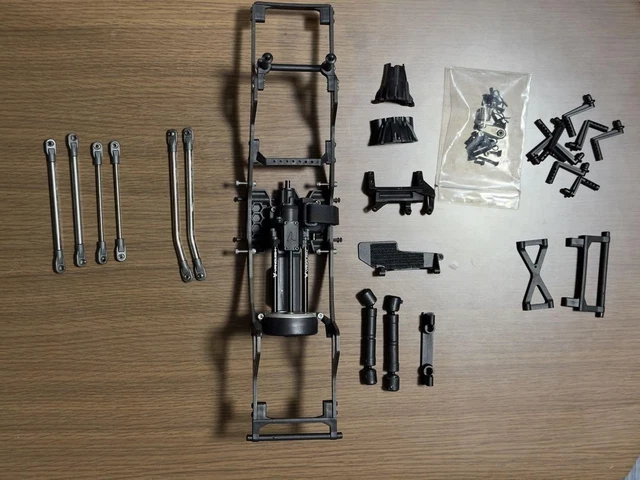 AXIAL SCX10 VANQUISH Vrd Carbon Fiber Chassis Kit Rc Rock Crawler ...