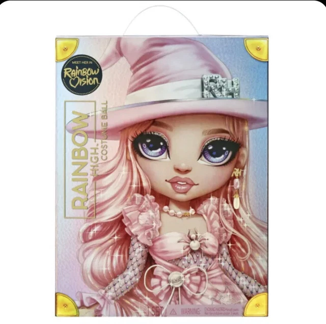 MGA RAINBOW HIGH Costume Ball Doll Bella Parker Pink Witch 2022 special ...