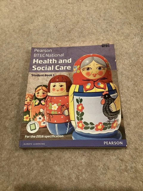 PEARSON BTEC NATIONAL Health and Social Care Student Book 1 - Good ...