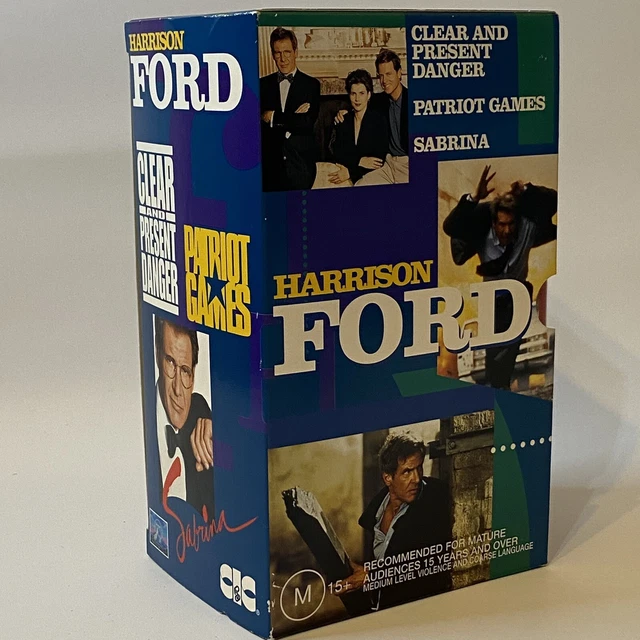 PARAMOUNT PICTURES HARRISON Ford VHS Video Box Set Inc New Sealed ...