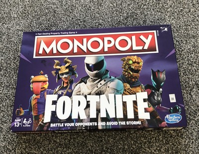 HASBRO GAMING MONOPOLY Fortnite Edition Family Board Game 2019 - 100% ...