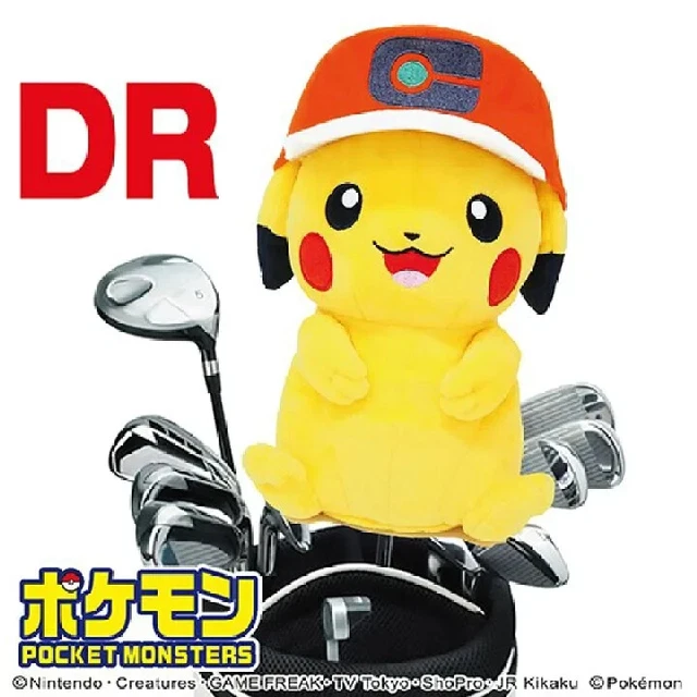 NOUVEAU POKEMON PIKACHU Cap ver. Cache-tête de pilote de golf PMHD004 ...