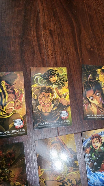DEMON SLAYER INFINITY Castle Movie Cinemark Trading Cards $9.25 ...