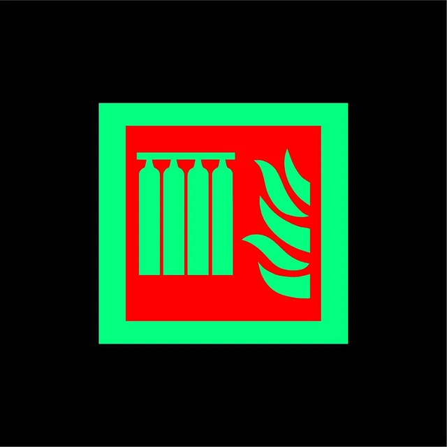 ISO INTERNATIONAL FIXED fire extinguishing battery Symbol ...