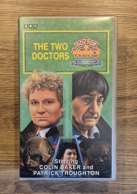 DOCTOR WHO [VHS] - The Two Doctors | Vintage collection | BBCV 5148 £7. ...