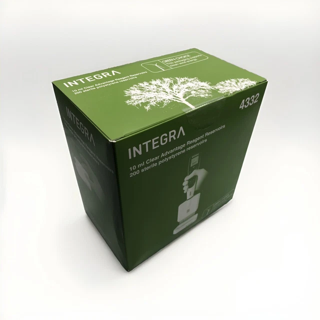 INTEGRA 10-ML-RESERVOIR VIER Dispenser à 50 Stück Reagenz Reservoir ...