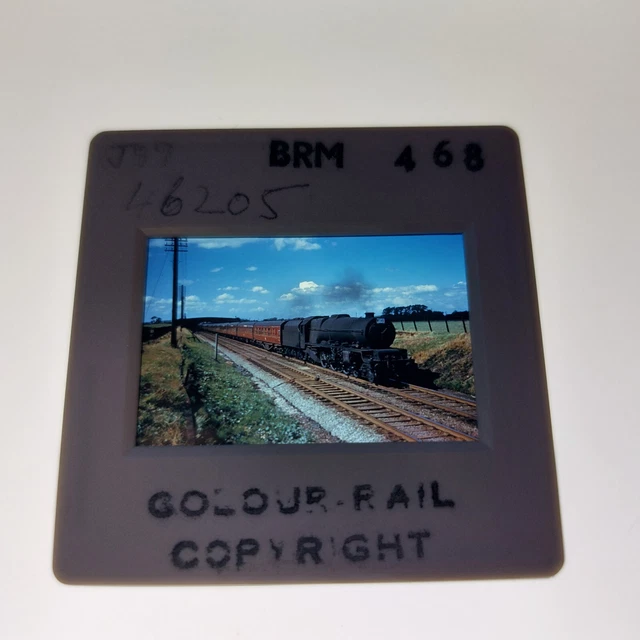 COLOUR-RAIL SLIDE REF BRM468 BR 46205 Winsford 8/59 £2.49 - PicClick UK