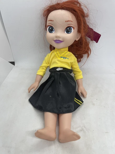 EMMA WIGGLE DOLL Plastic The Wiggles TB show children baby doll toy $30 ...