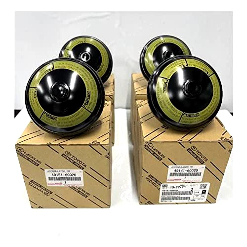 TOYOTA LEXUS LX570 URJ200 SUSPENSION ACCUMULATOR SET 49141-60020 49151 ...