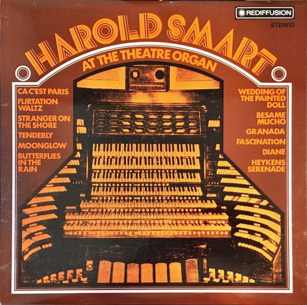 HAROLD SMART - Harold Smart At The Theatre Organ - Used Vinyl Record ...