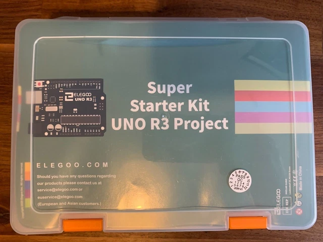 Elegoo Uno R3 Project Super Starter Kit Compatible With Arduino Ide