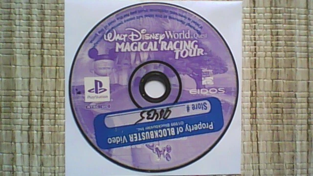 WALT DISNEY WORLD Quest: Magical Racing Tour (Sony PlayStation 1, 2000 ...