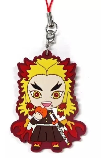 KYOJURO RENGOKU RUBBER Mascot - Demon Slayer Capsule Rubber Mascot Vol ...