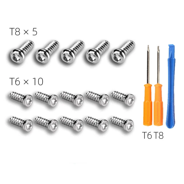 T6 T8 TORX Screws Kit Tool Set for XBOX Series X /XBOX ONE SLIM ...