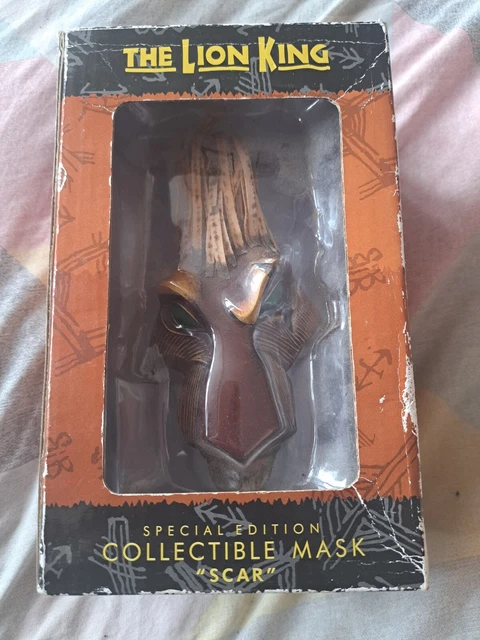 THE LION KING Special Edition Collectible Mask Scar £19.99 - PicClick UK