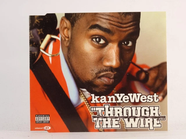 KANYE WEST THROUGH THE WIRE (I14) 4 pistes CD pochette photo unique ROC ...