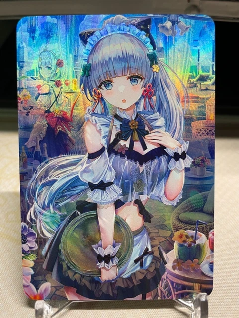 GENSHIN IMPACT CARD ACG- Kamisato Ayaka #2- Collector Rare Goddess ...
