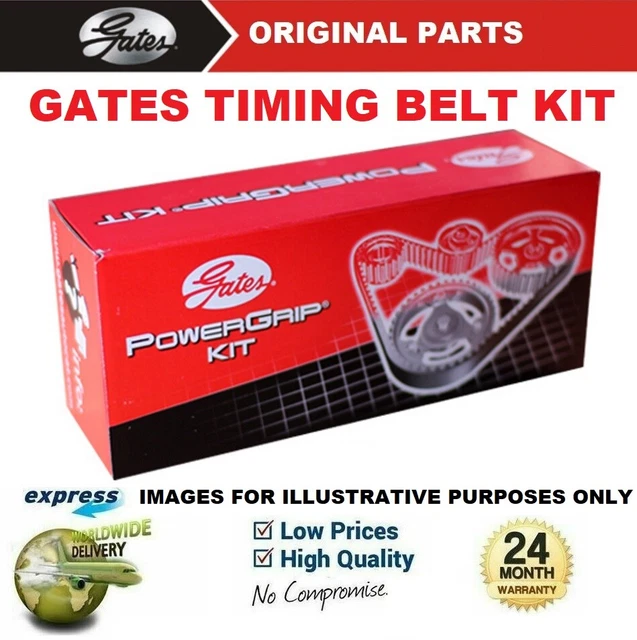 Gates Fan Belt Pulley Kit For Toyota Hiace Iv Bus 2 5 D4d 2001 2006