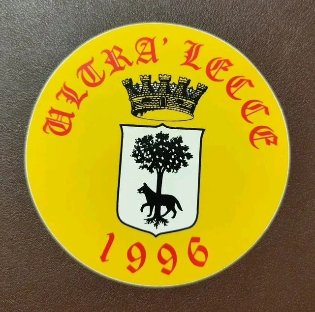 ADESIVO ULTRAS ULTRA' Lecce Rdn Gioventù Pegatina autocollant Sticker ...