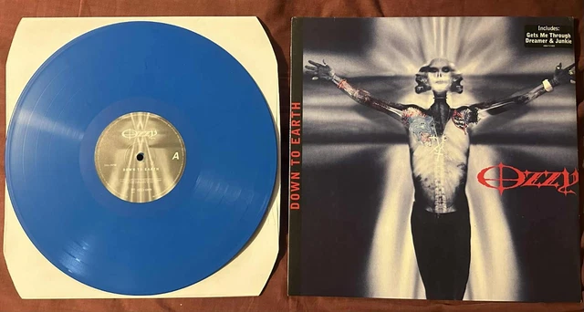 OZZY OSBOURNE DOWN to earth LP blue vinyl MEGARARE 2013 ltd 100 copies worldwide EUR 1.999,90 ...