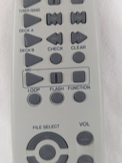 SONY RM-SR5 REMOTE Control for HCD-RX66 RXD5 RXD9 MHC-GRX66 HiFi Audio ...