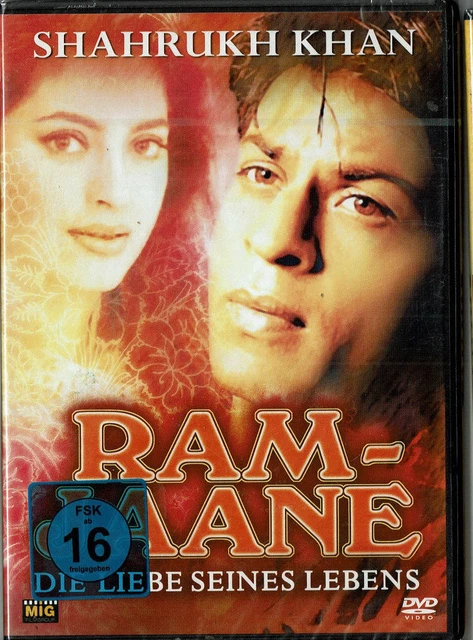 BOLLYWOOD DVD - Ram Jaane - Die Liebe seines Lebens - Shahrukh Khan ...