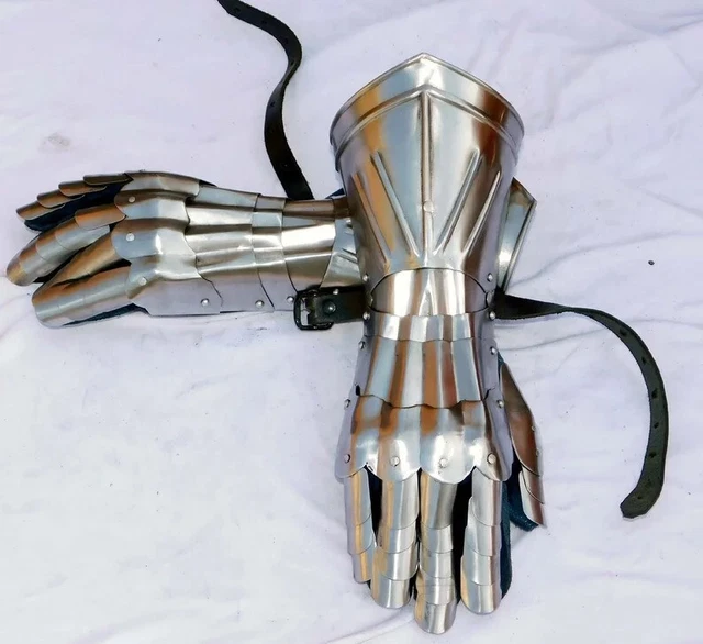 MEDIEVAL KNIGHT GAUNTLET Armor Lerp Armor Cosplay Armor Sca Armor ...