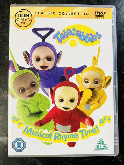 TELETUBBIES - MUSICAL Rhyme Time Dvd 1996 Rare Good Condition £5.00 ...