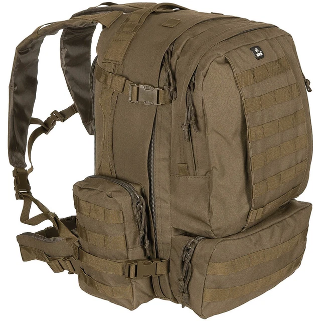 3 DAY TACTICAL Modular Molle Rucksack 45 Ltr pack coyote tan EUR 69,95 ...