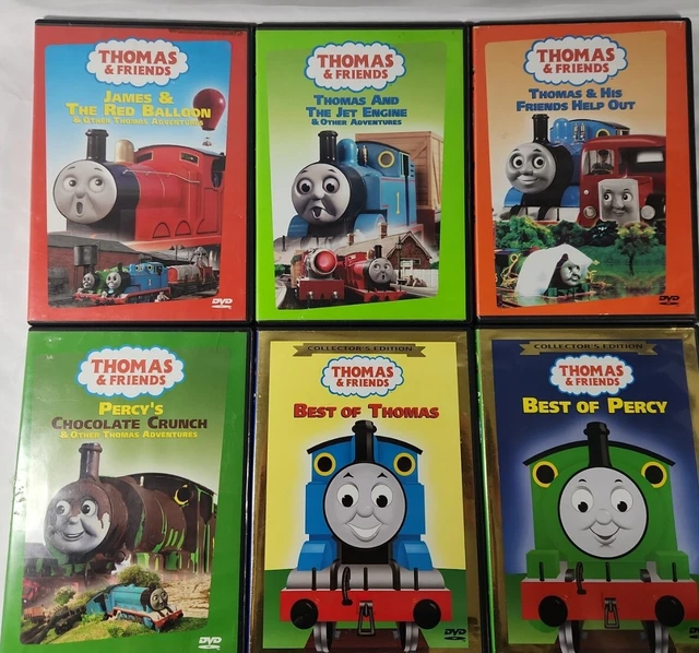 THOMAS AND FRIENDS Dvd Lot Of 6 Best of Thomas Best of Percy and more ...