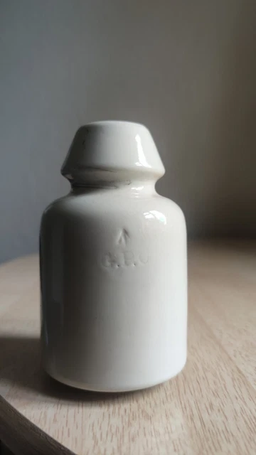 Vintage Ceramic Gpo Telegraph Railway Insulators Raised No Hand £20