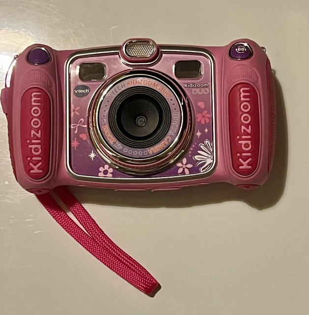 VTECH PINK KIDIZOOM Duo 2 MP Digital Camera Kids Children’s Toy Wrist ...