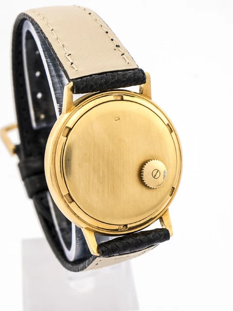 PATEK PHILIPPE ARMBANDUHR CALATRAVA Backwinder 18ct Gold mit Papieren ...